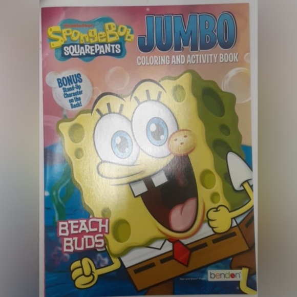Bendon | Other | Spongebob Squarepants Coloring And Activity Book New ...